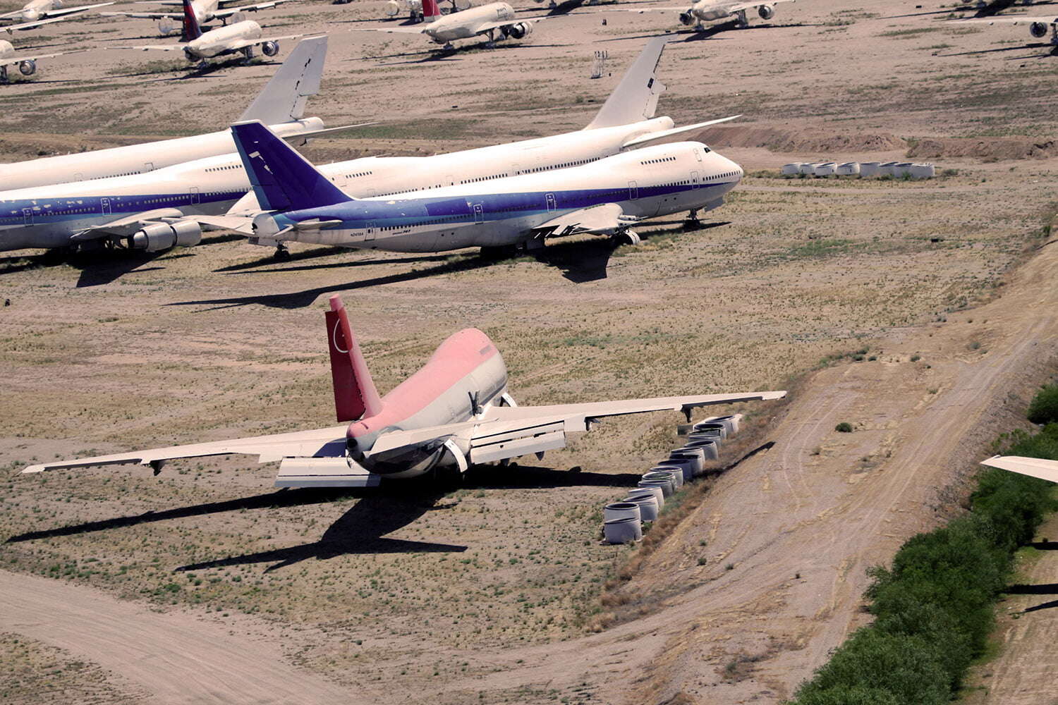 Aircraft Storage & Teardown | Pem-Air RTS Services
